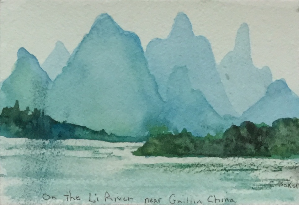 Watercolor Postcards