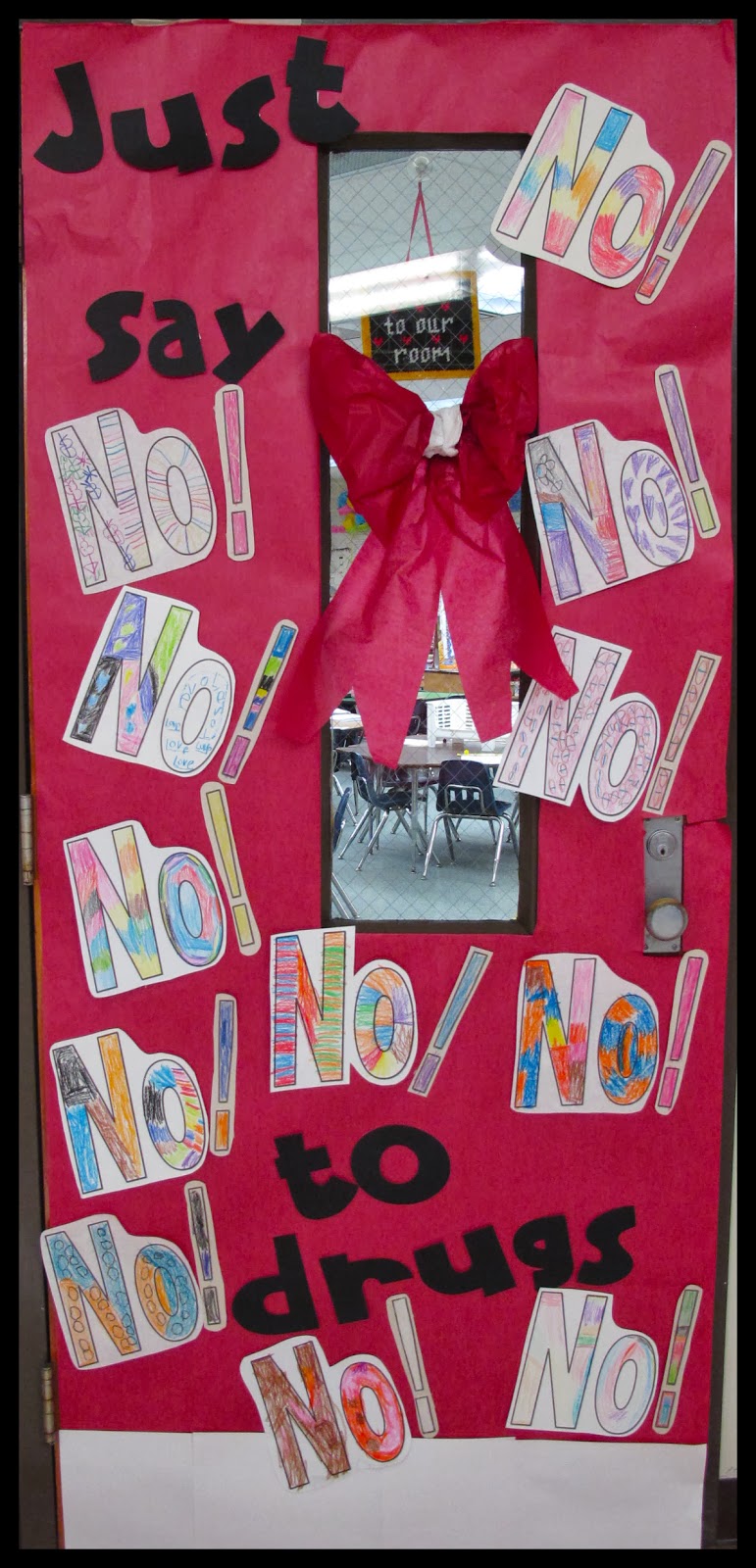 Kearson's Classroom: Red Ribbon Week... Just say NO! to drugs