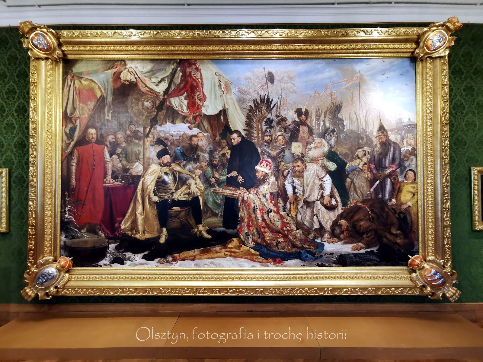 Olsztyn, fotografia i trochę historii ...: Jan Matejko - Batory pod Pskowem