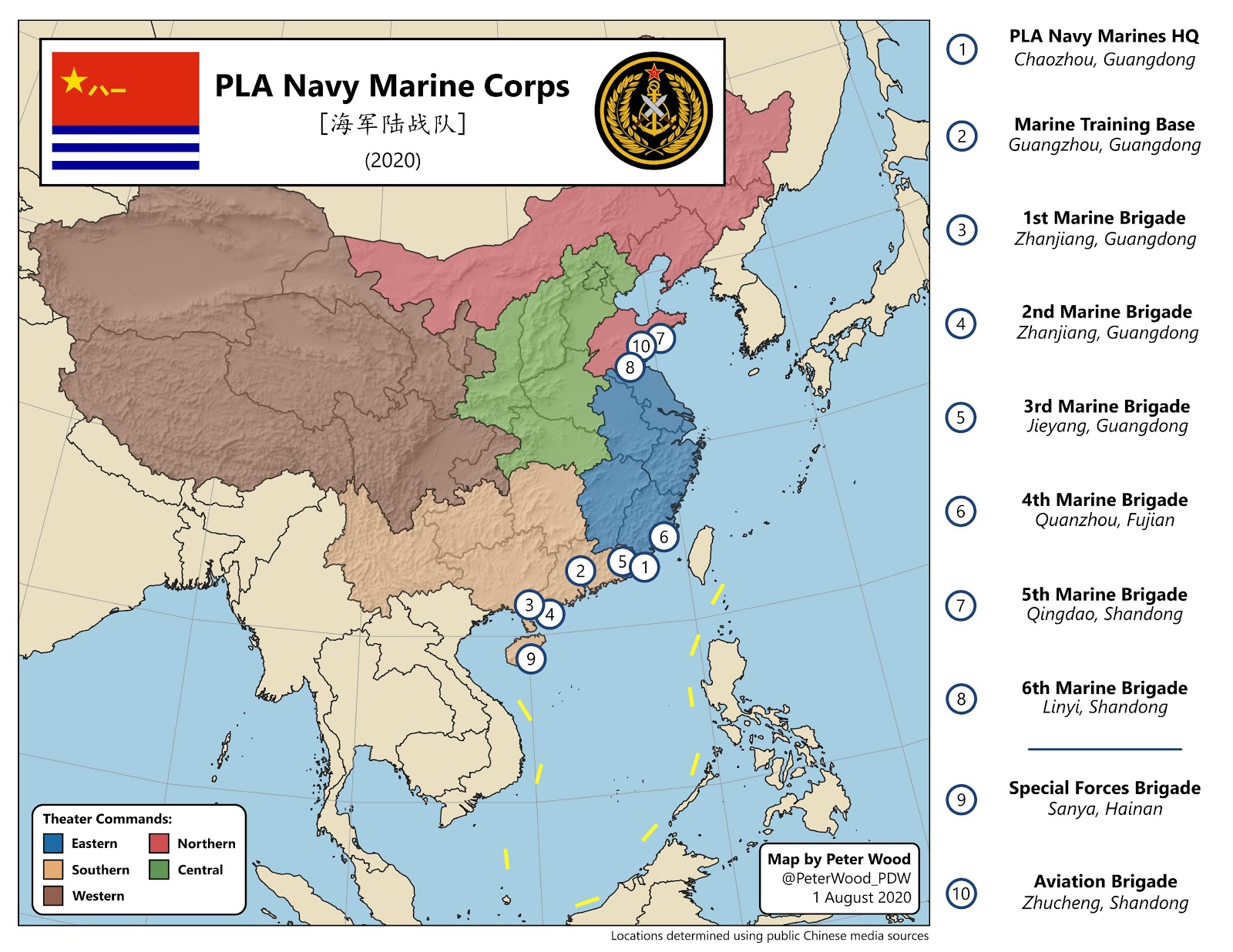 SNAFU!: Map for August 1st: The PLA Navy Marine Corps