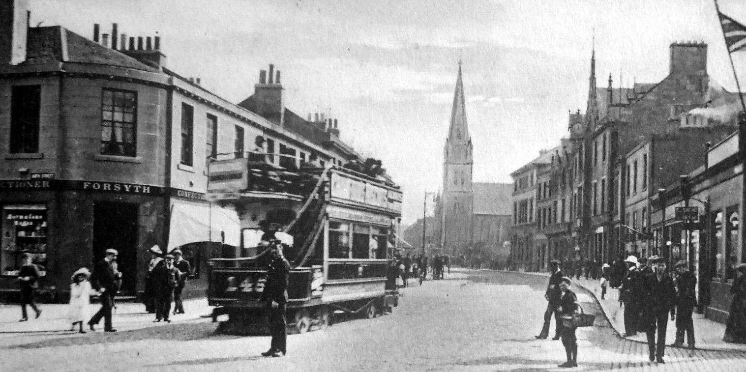Tour Scotland: Old Photographs High Street Portobello Scotland