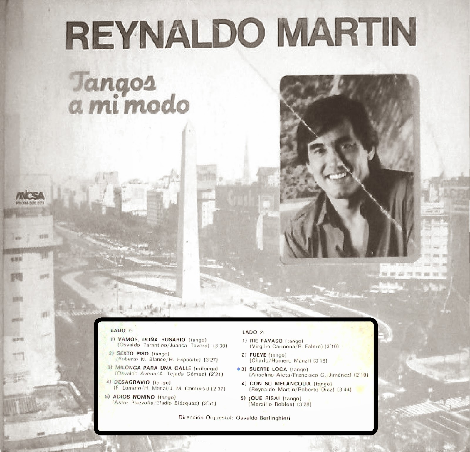 La nova Botica del Aleman.: Tango - Reynaldo Martín - Tangos a mi modo