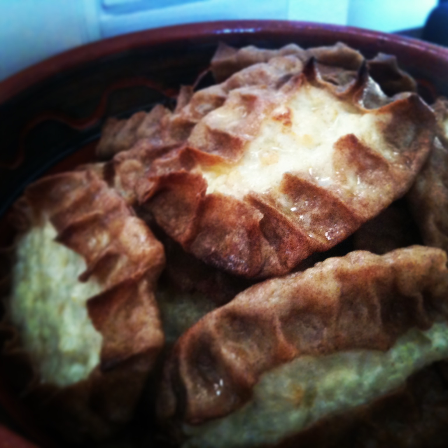 Powdered sugar: Karelian pie