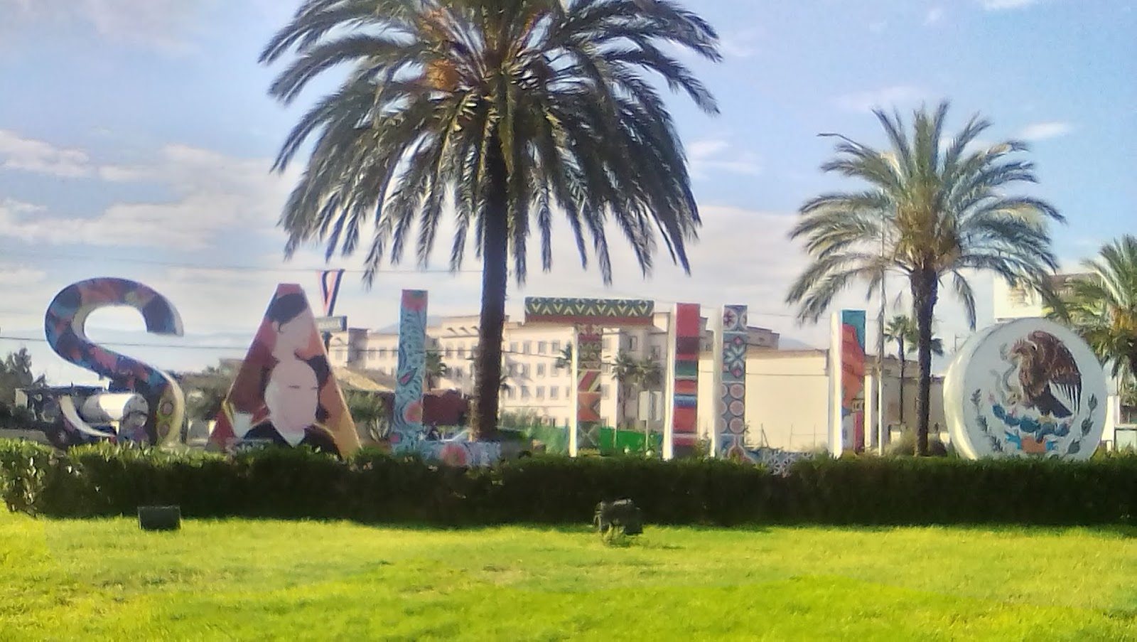 Conoce Saltillo: Letrero Saltillo y las Fiestas Patrias.