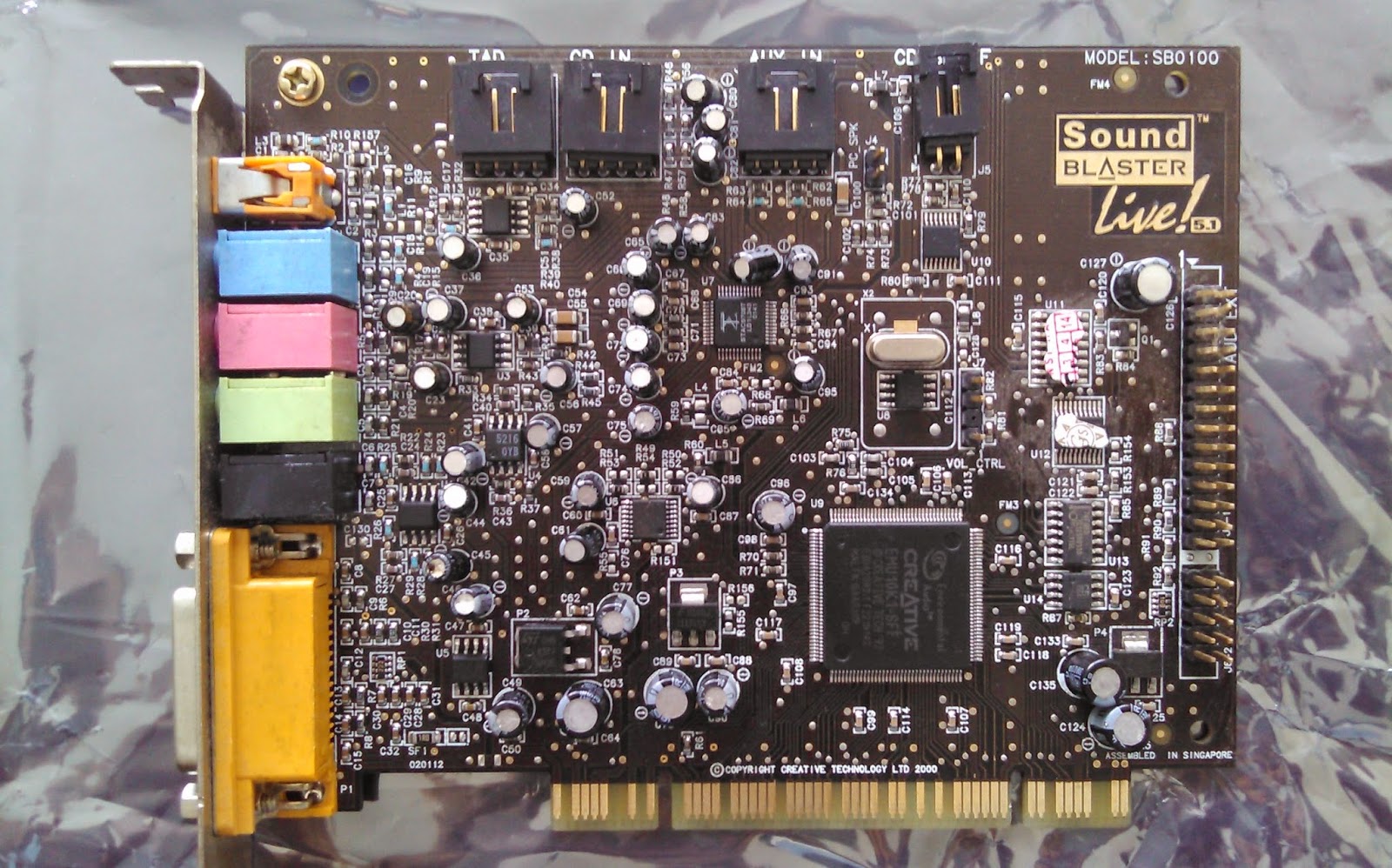 Soundblaster live - Sj bass computer