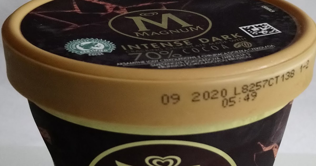 Chwile zasłodzenia: lody Magnum Intense Dark 70 % Cocoa Cracking ...