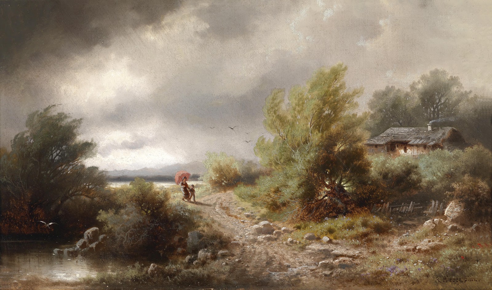 Albert Rieger | Landscape painter | Tutt'Art@ | Masterpieces