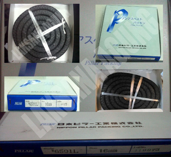 NIPPON PILLAR GLAND PACKING ORIGINAL JAPAN — LAKSANA AGUNG