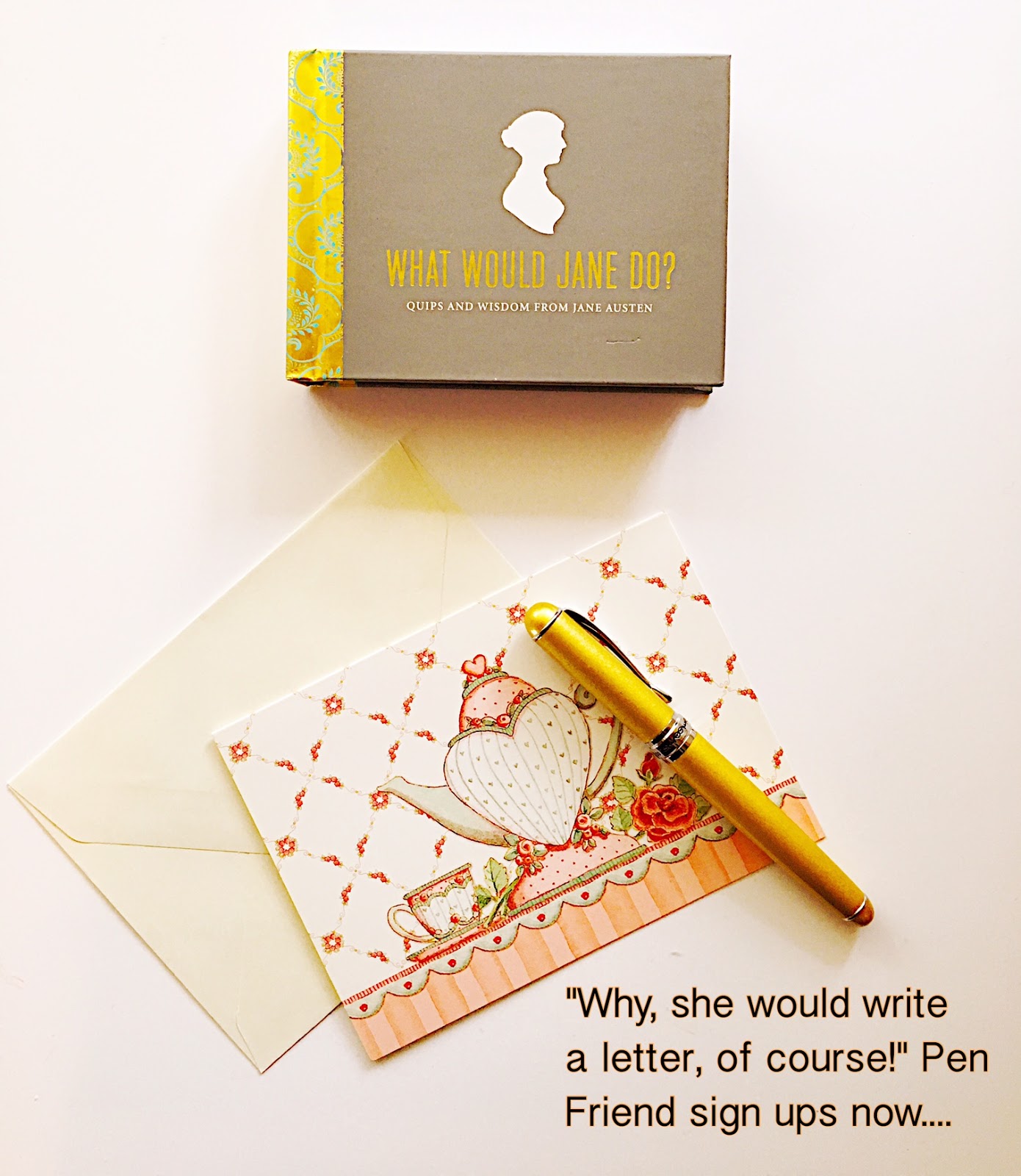 The Jane Austen Letter Writing Society: Winter Pen Friend Sign Ups NOW