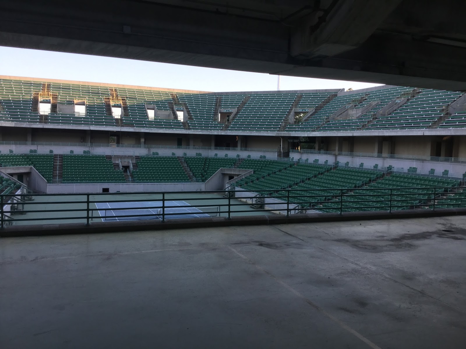 Abandoned Olympic Tennis Stadium (Stone Mountain Tennis Center ...