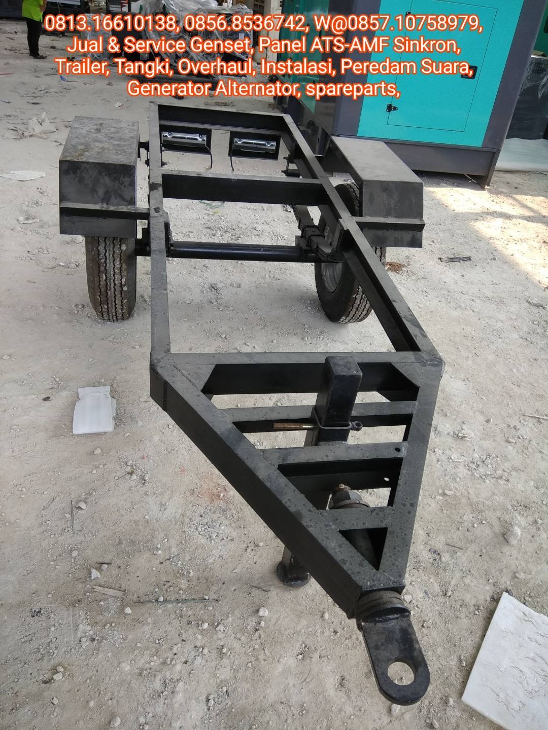 tangkisolarmurah.blogspot.com: JUAL TRAILER GENSET TRAILER MESIN POMPA 2 RODA, 4 RODA STATIS ...