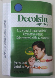Informasi obat Decolsin | Nabiungkangkung