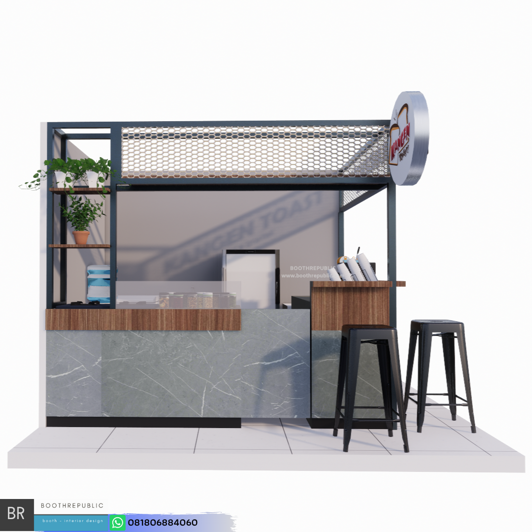 Booth Kangen Toast - Roti & Coffee - Booth Republic