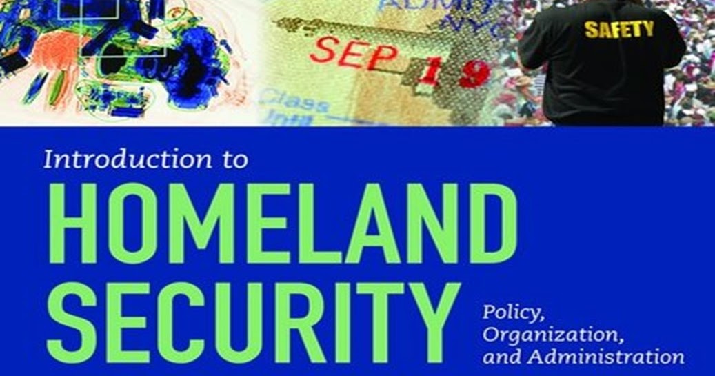 Professor Blackmore's Intro to Homeland Security