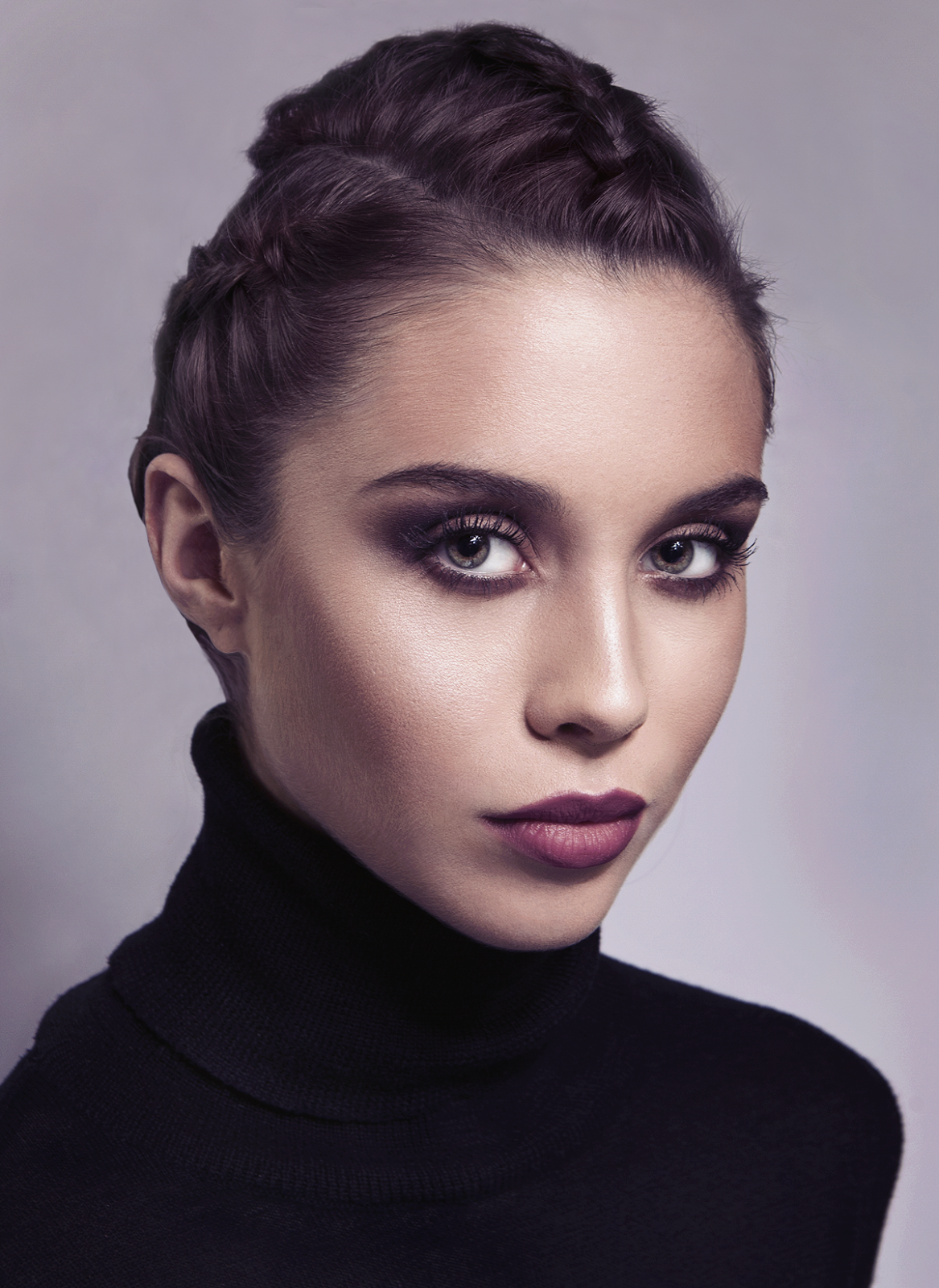 Simon Ackerman Photography Blog: Beauty look with braids by Izzy Pratt
