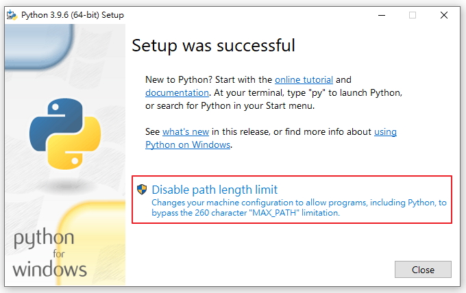 小狐狸事務所: 安裝 Python 出現 “0x80070642 - User cancelled installation” 錯誤