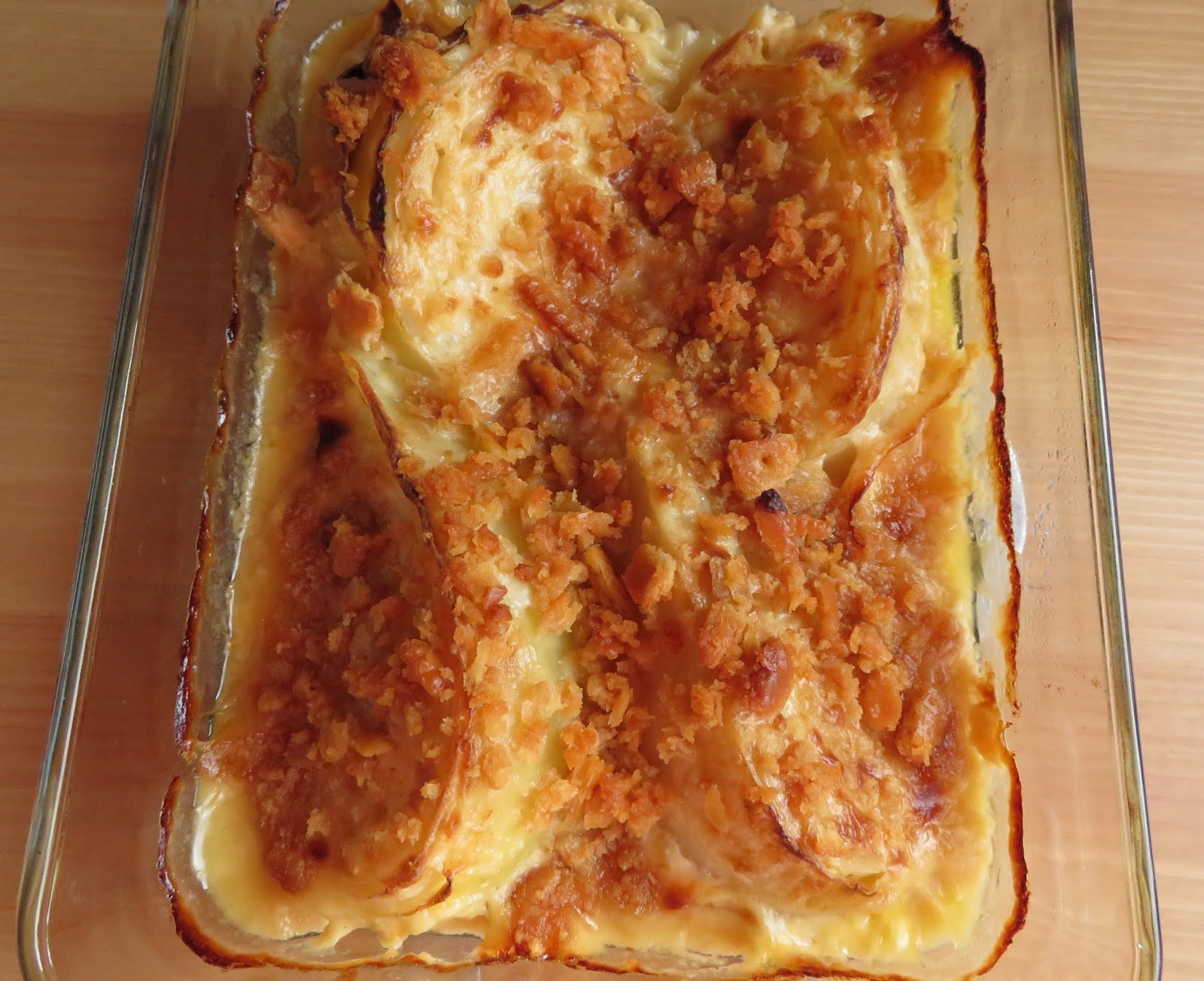 Cabbage, Cheese & Mustard Gratin for two | The English Kitchen
