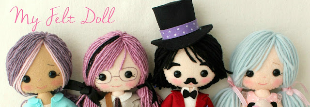 Gingermelon: My Felt Doll Book Available for Pre-Order!!
