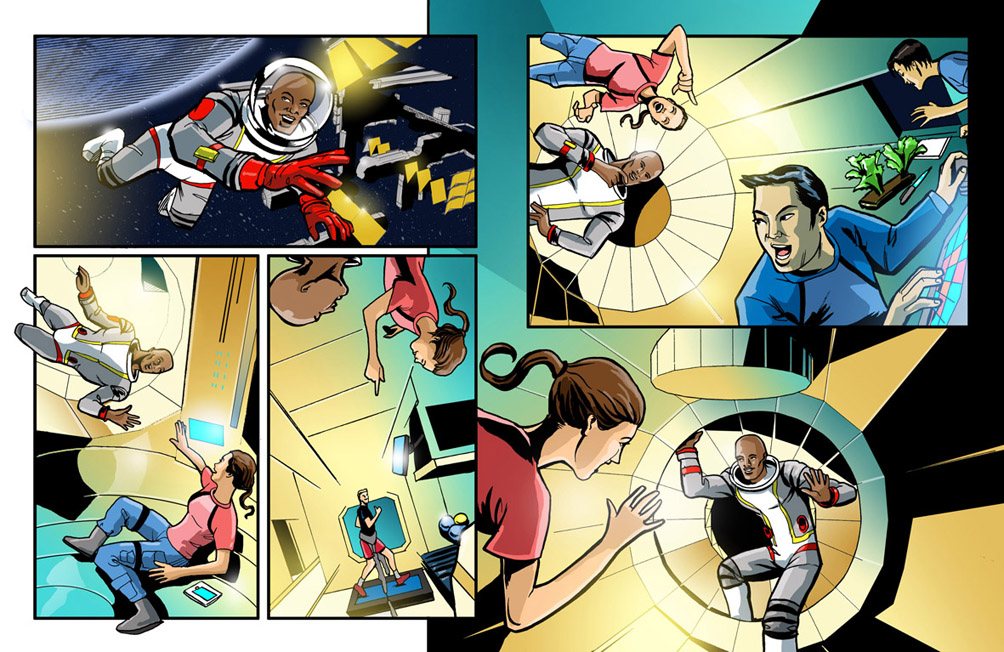 Marcelo Baez Draws: Max Axiom comics!