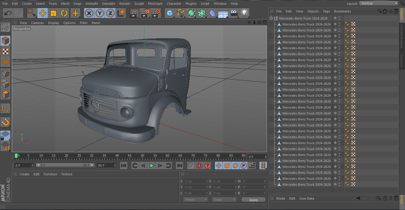 Mercedes-Benz Truck 1924-2624 Cabin | Layth Jawad
