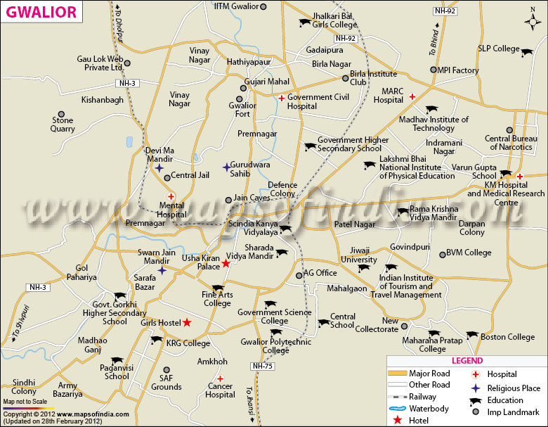 Gwalior in India | Beautiful Places