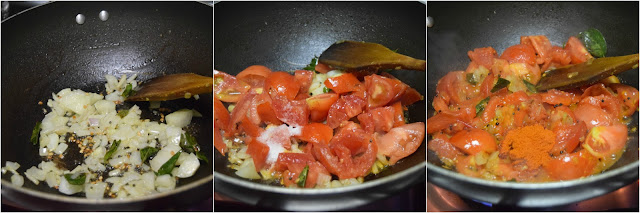 Poornima's Cook Book: Tomato Dhal Kootu / Thakkali Kootu (with moong dhal)