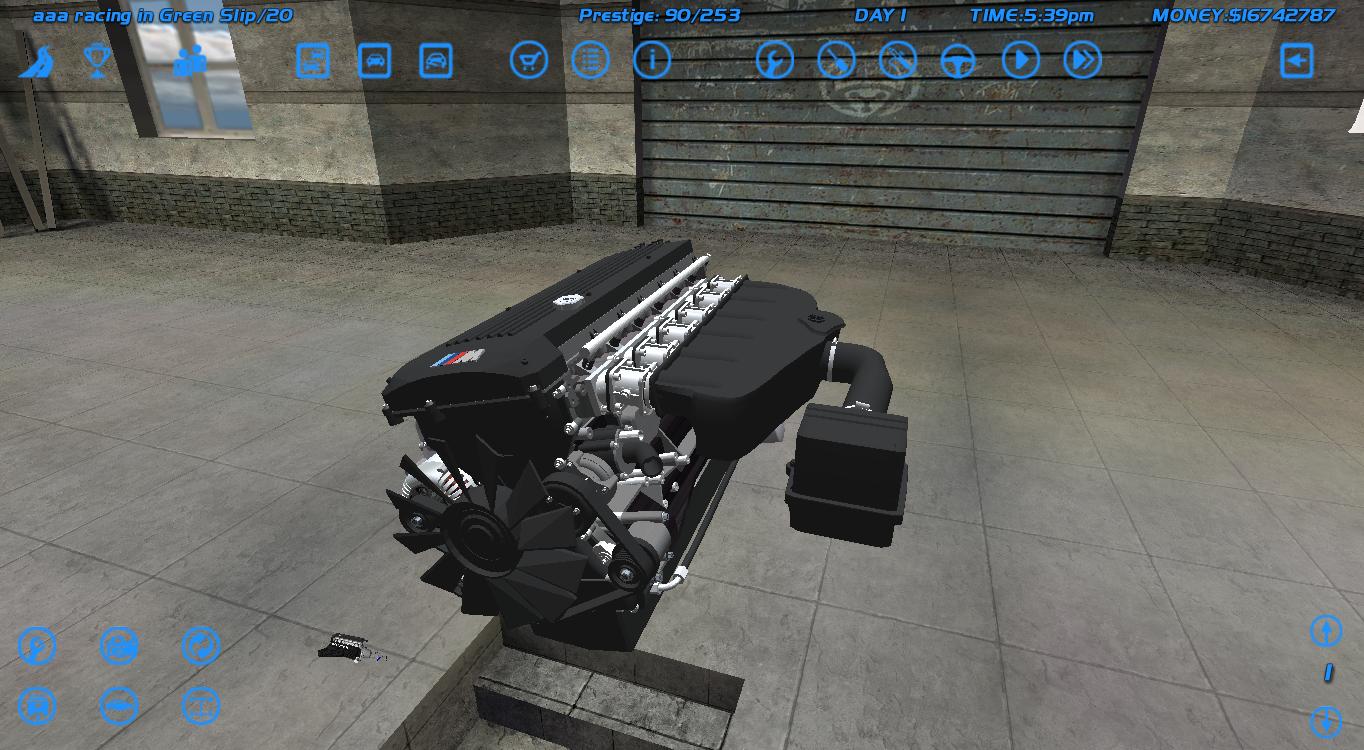 SLRR моды: BWM M3 E46 S54B32 Engine