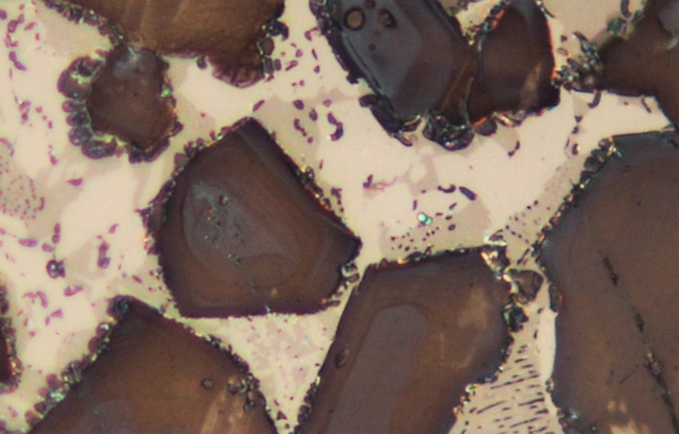 Cement clinker microscopy