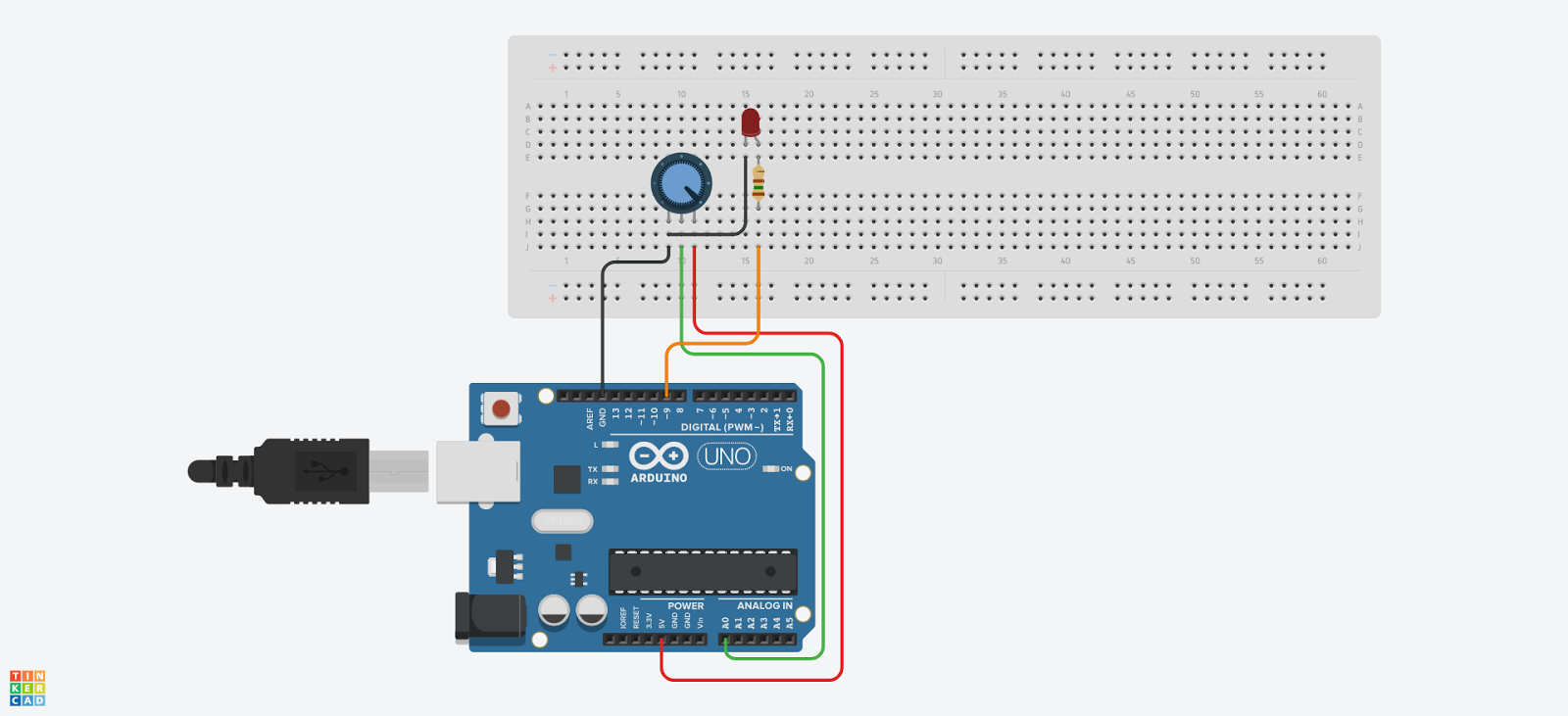 My Creative Engineering Arduino Analog Analog In Out Serial