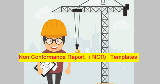 Consultant Non Conformance Report (NCR) Templates doc.