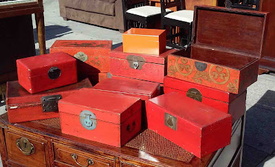 UHURU FURNITURE & COLLECTIBLES: SOLD Small Decorative Asian Style Boxes ...