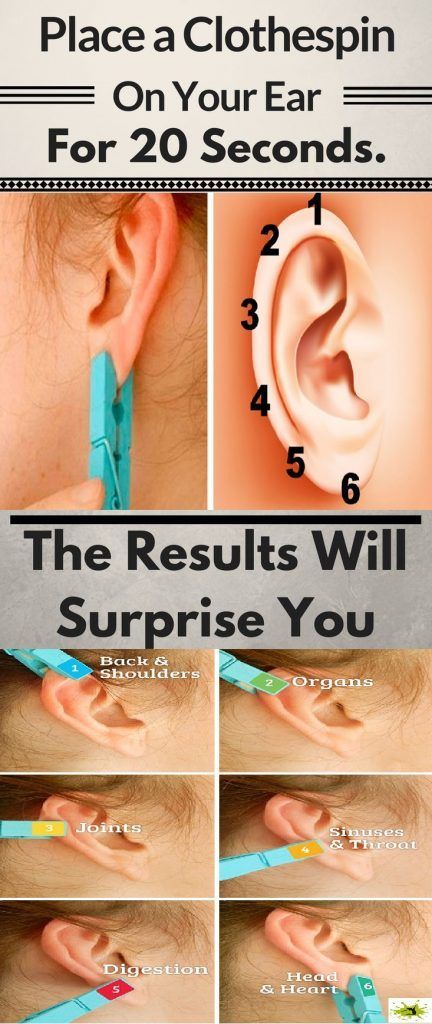 Place a Clothespin on Your Ear For 20 Seconds. The Results Will ...