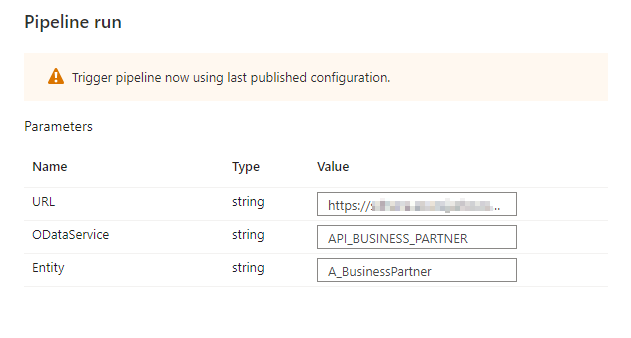Sap Abap Central Azure Synapse Pipelines And Odata Part 2 All About Parameters 7390