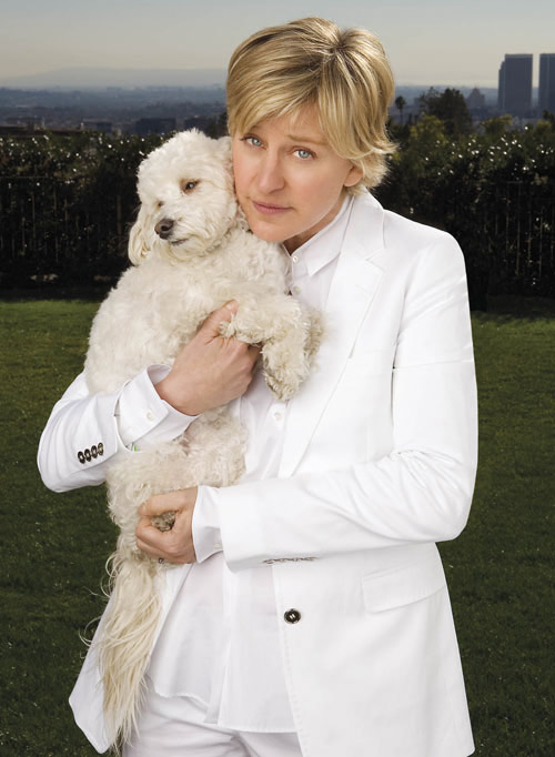 ECO GLAMAZINE: ECO ANGEL: Ellen Degeneres