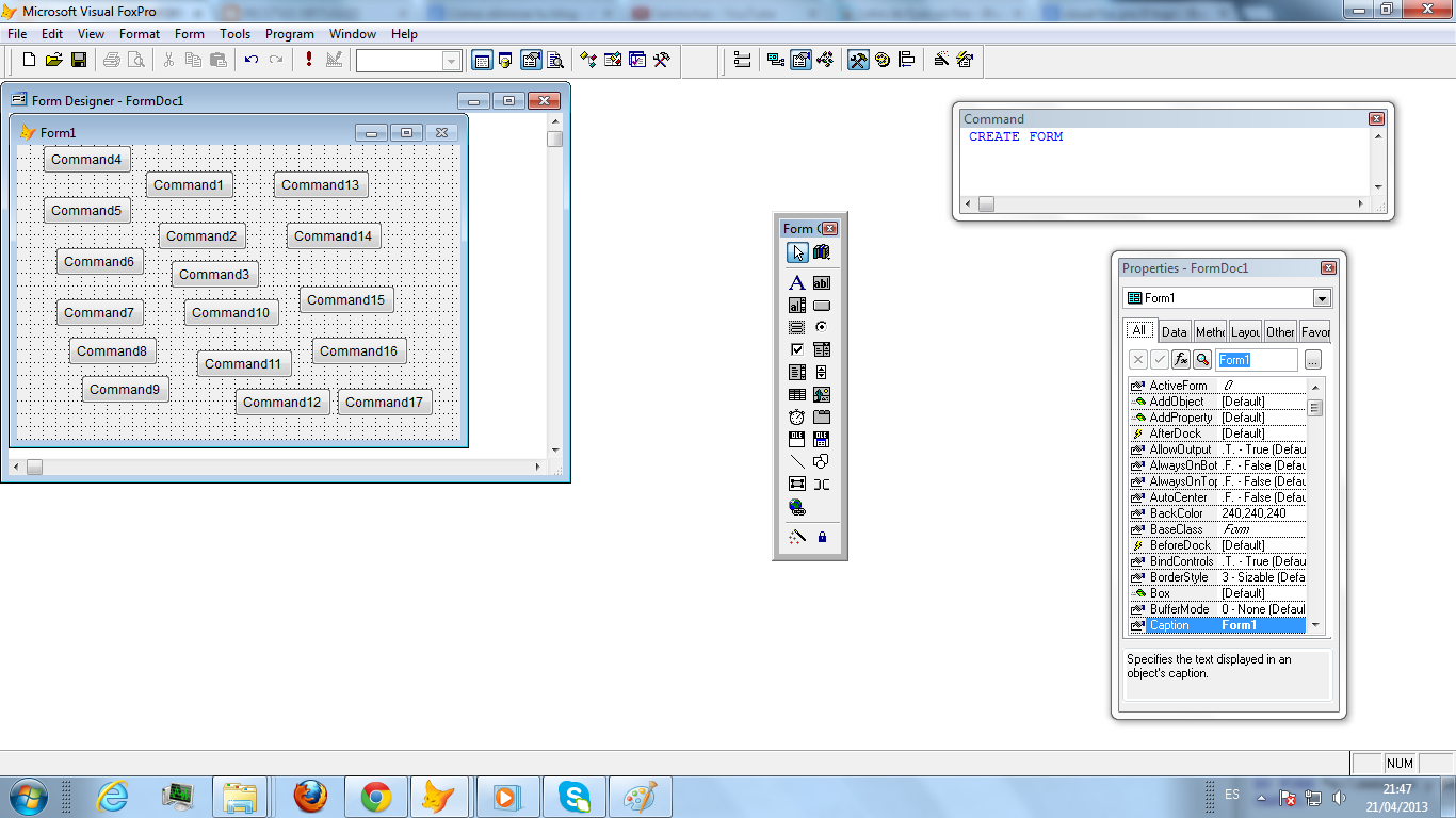 PROGRAMACION VISUAL FOXPRO 9.0: CALCULADORA VFP