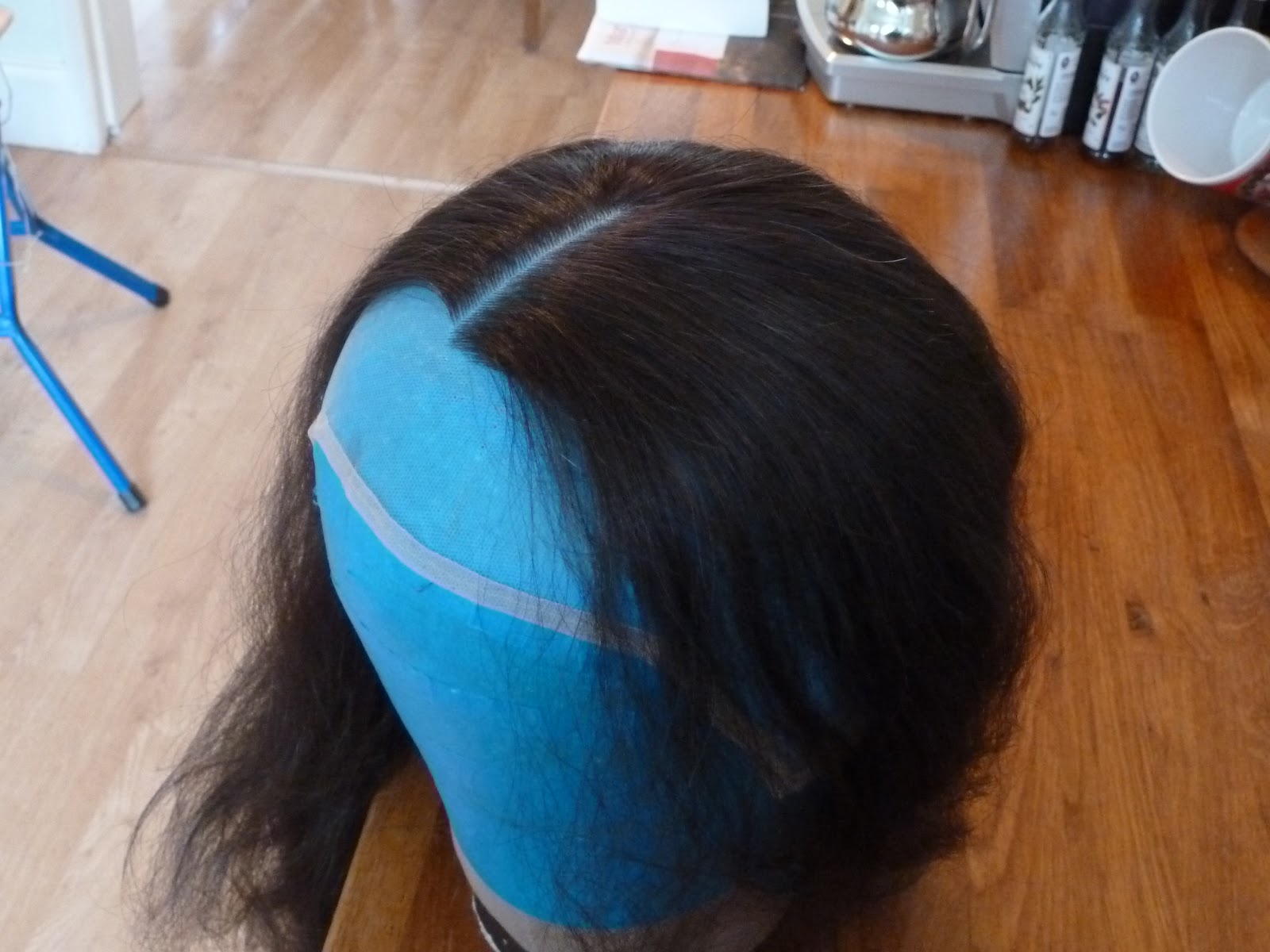 It's All About Wig Making: Wig Making Progress Pictures