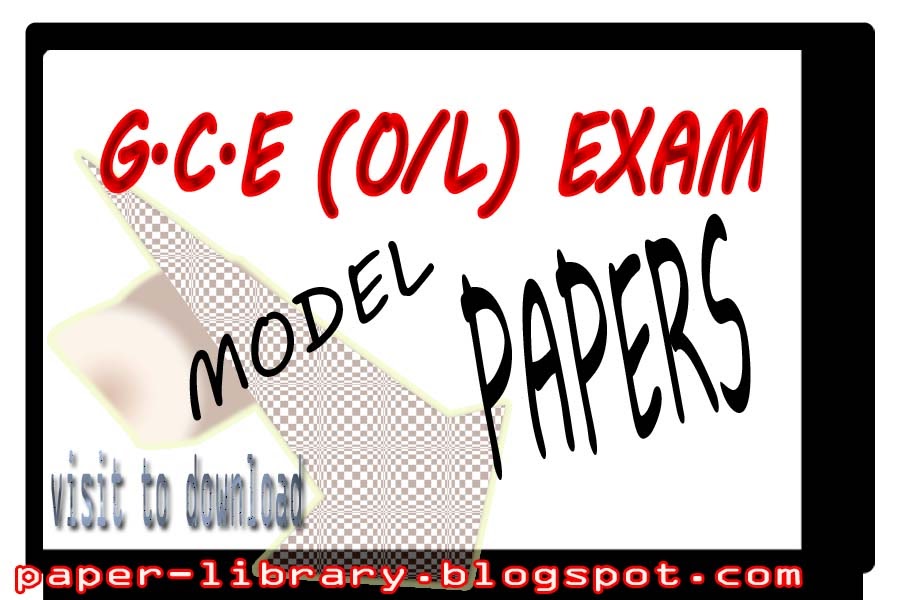 2020 o/l special science model paper