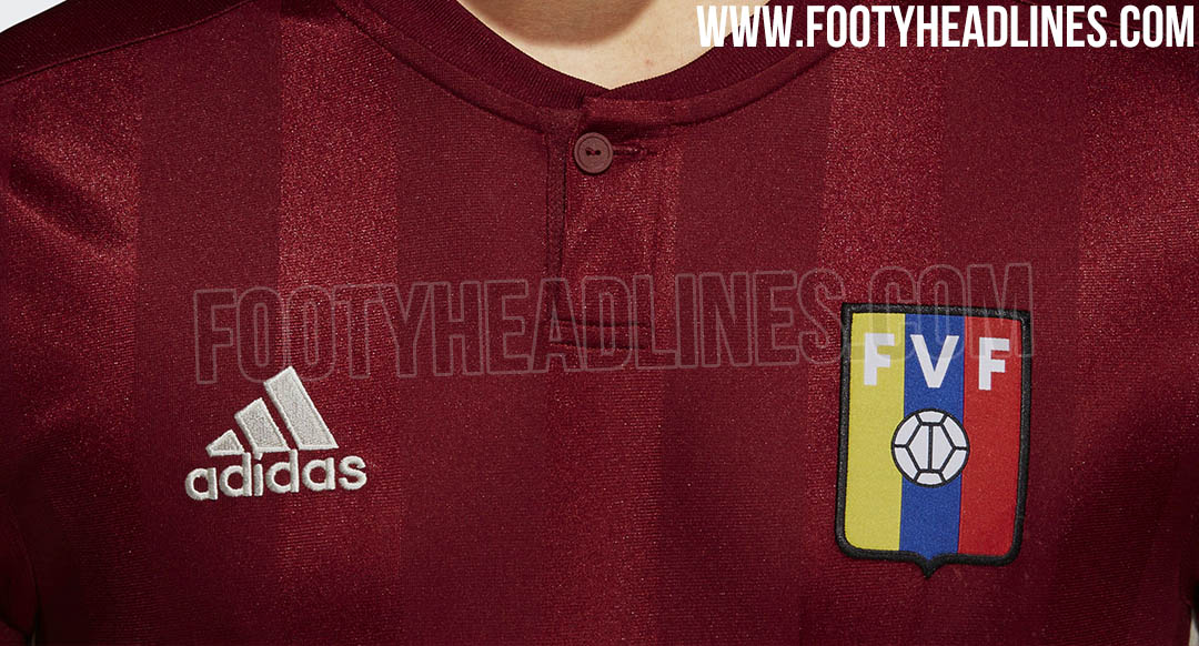 Adidas Venezuela 2018 Home Kit Revealed - Footy Headlines