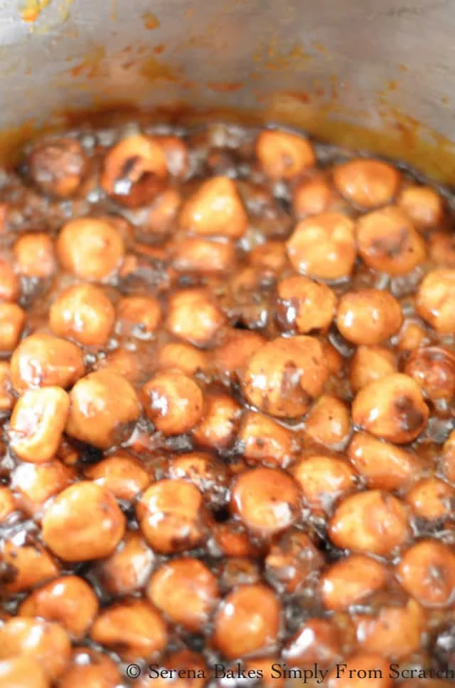 Spiced Candied Hazelnuts | Serena Bakes Simply From Scratch