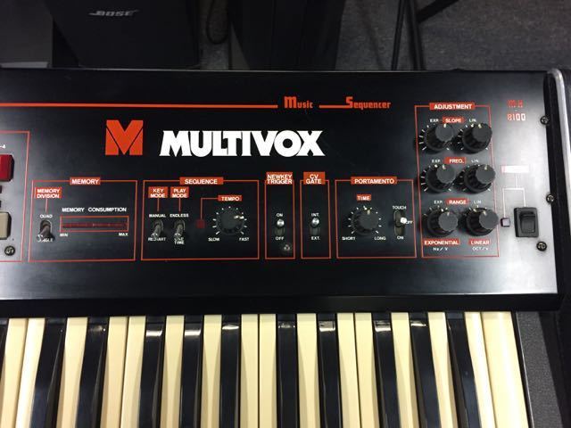 MATRIXSYNTH: Multivox MX8100 Control Voltage Music Sequencer