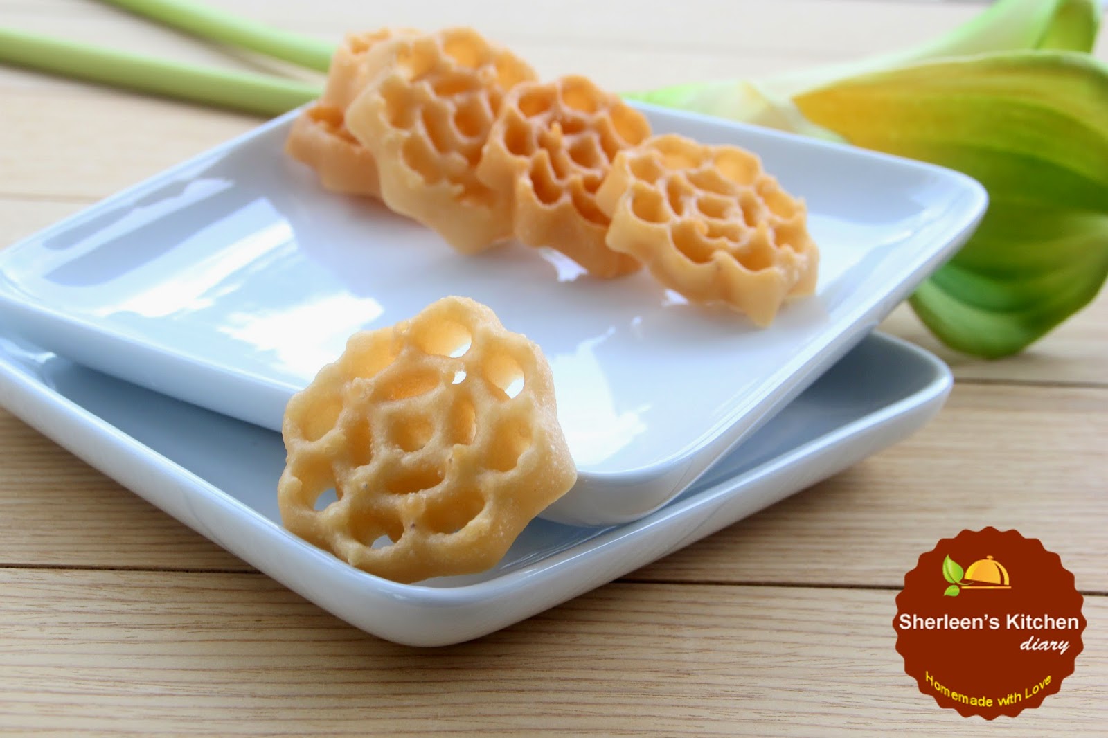 Beehive Cookies 蜂窝饼 - sherleen handbook