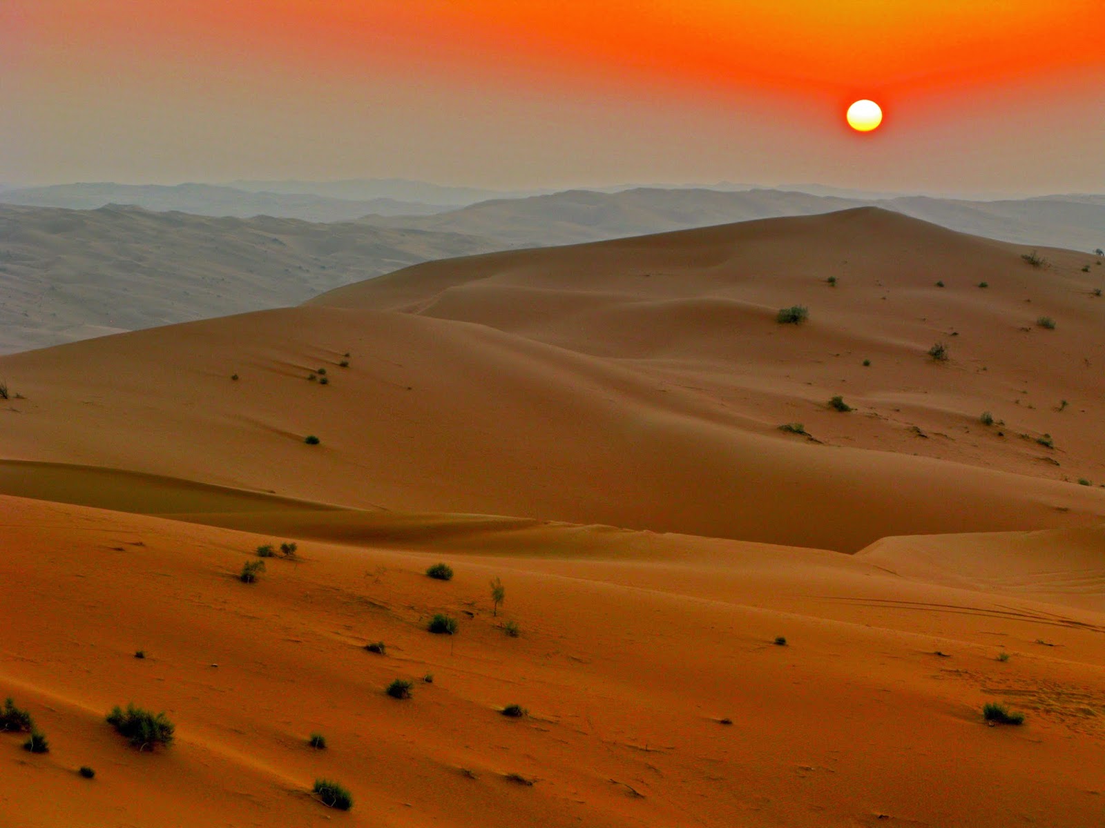 Empty Quarter place space and landscape