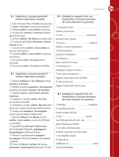 esercizi l'imperfetto - passato prossimo