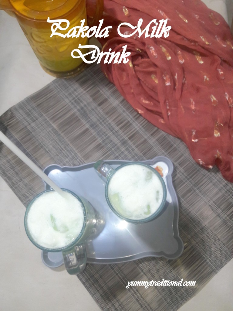 Pakola Milk Drink Recipe - Yummy Traditional