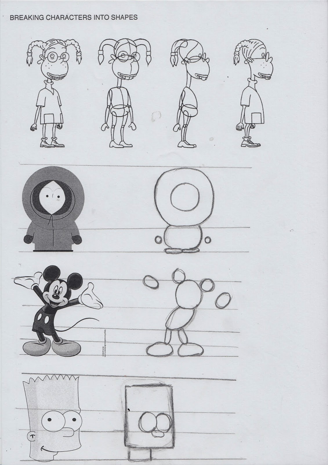 Animation: Character Design - Shapes