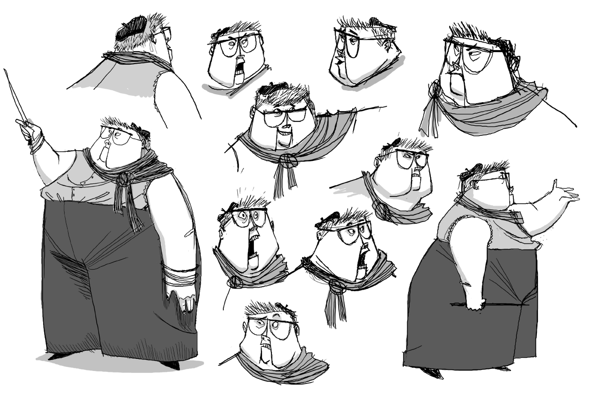 Living Lines Library: ParaNorman (2012) - Character Design