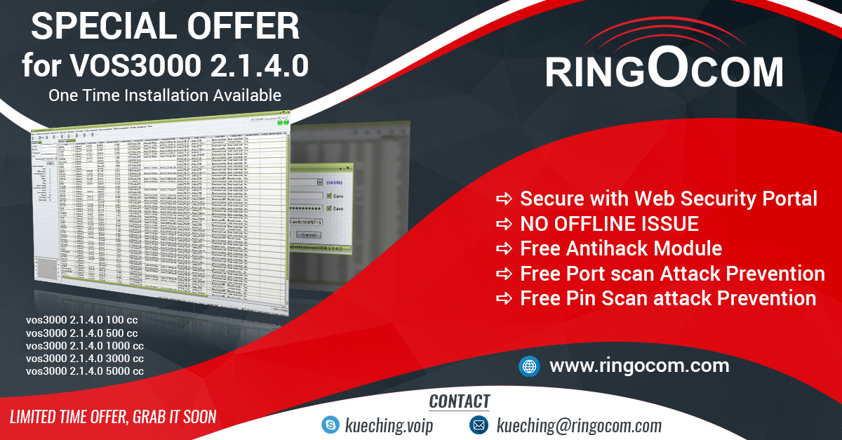 VOS3000 Softswitch Installation Provider Here