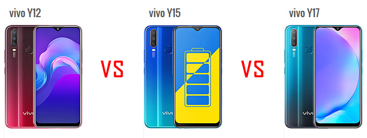Perbandingan dan Perbedaan Spesifikasi Vivo Y17 vs Y15 vs Y12, Pilih ... Perbandingan dan Perbedaan Spesifikasi Vivo Y17 vs Y15 vs Y12, Pilih ...