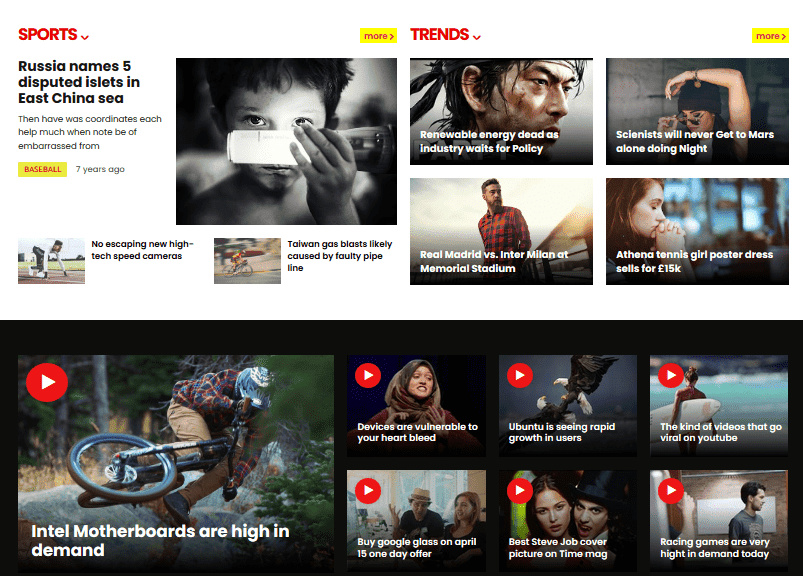 30+ Responsive Blogger Templates [2021] For News & Magazine ...