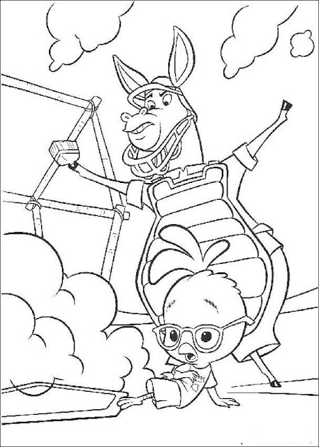 Chicken Little Coloring Pages - 14